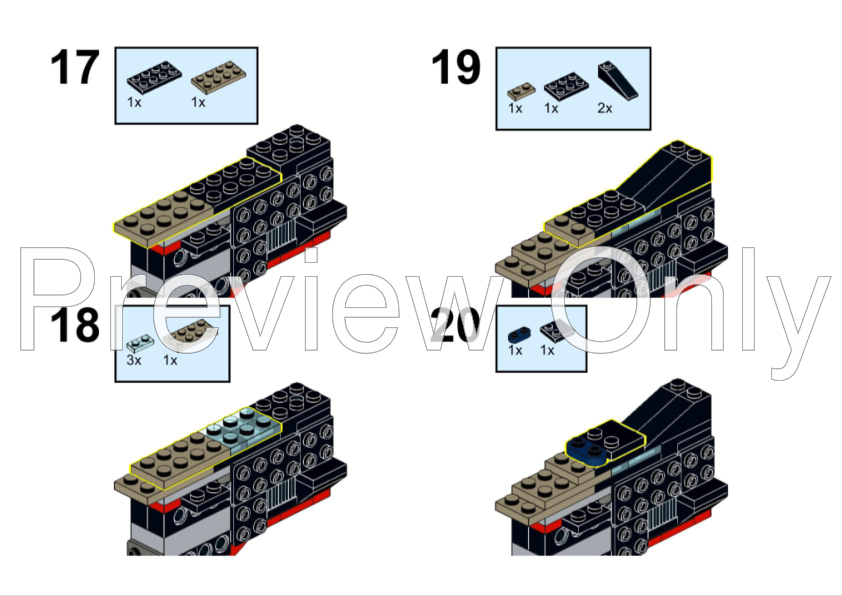 LEGO MOC Big Zane's Hoverbike, Mobile Armour & METEOR Unit (71834 ...