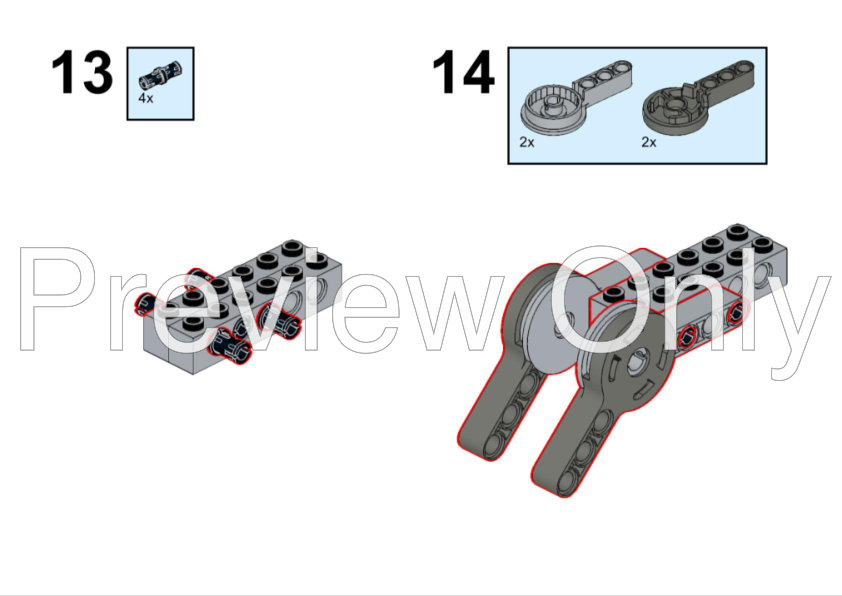 LEGO MOC Big Zane's Hoverbike, Mobile Armour & METEOR Unit (71834 ...