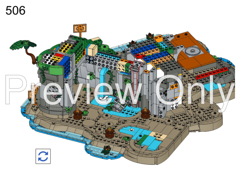 LEGO MOC-224498 Ancient Ruins by TangTaizong | Rebrickable - Build with ...