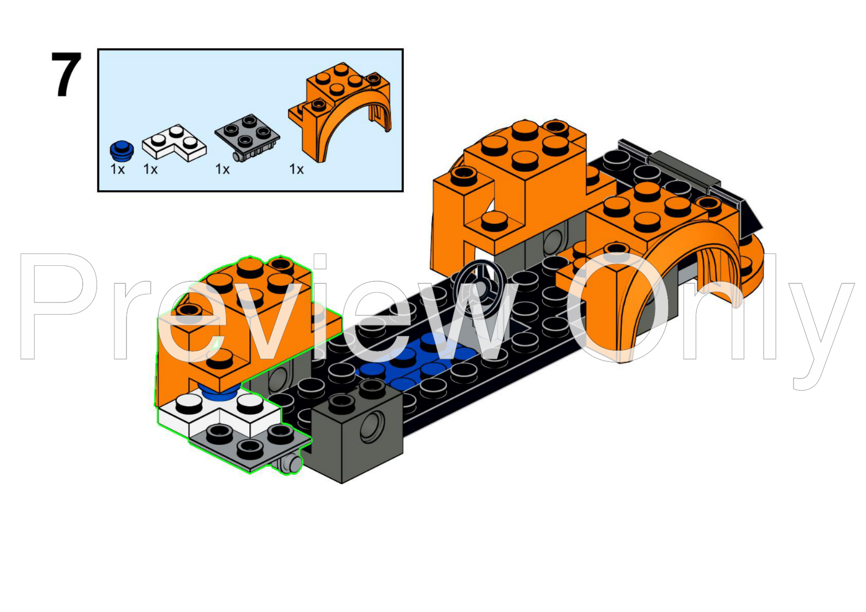 LEGO MOC 75880 Classy Coupe by Keep On Bricking | Rebrickable - Build ...