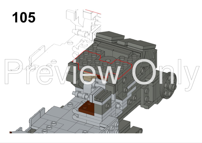LEGO MOC WW1 Char 2C French Tank by NLBricks | Rebrickable - Build with ...