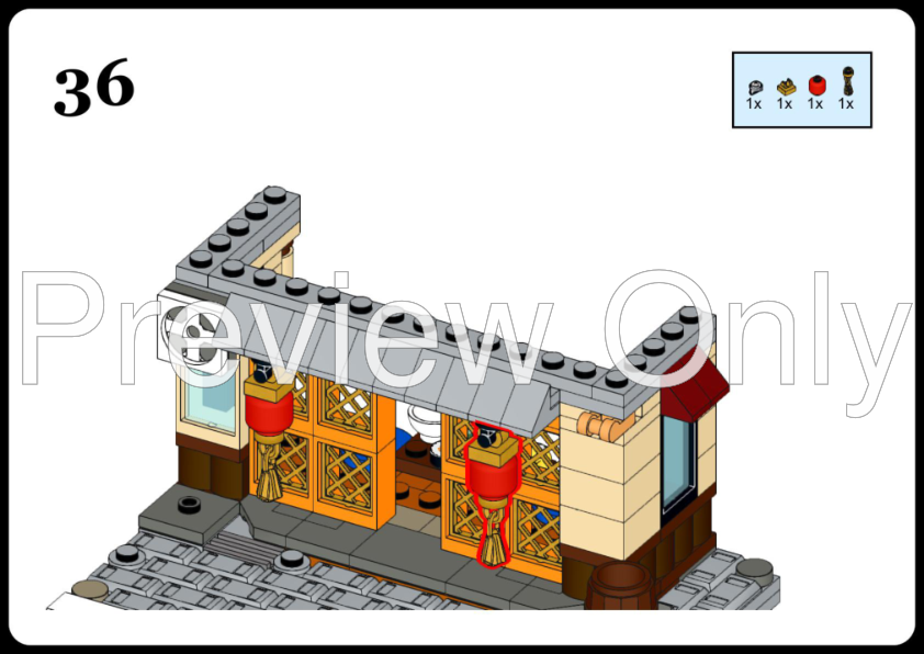 LEGO MOC-224597 Japan Restaurant by AlessandroMaffioli | Rebrickable ...