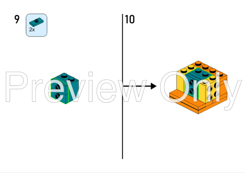 LEGO MOC Human Torch Johnny Storm 2 Fantastic Four Brickheadz Marvel by ...