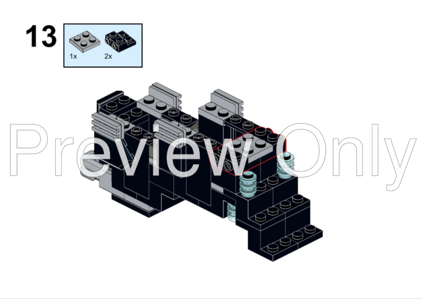 LEGO MOC Stealth Gunship 75412 Alternate Build by Rossco311 ...