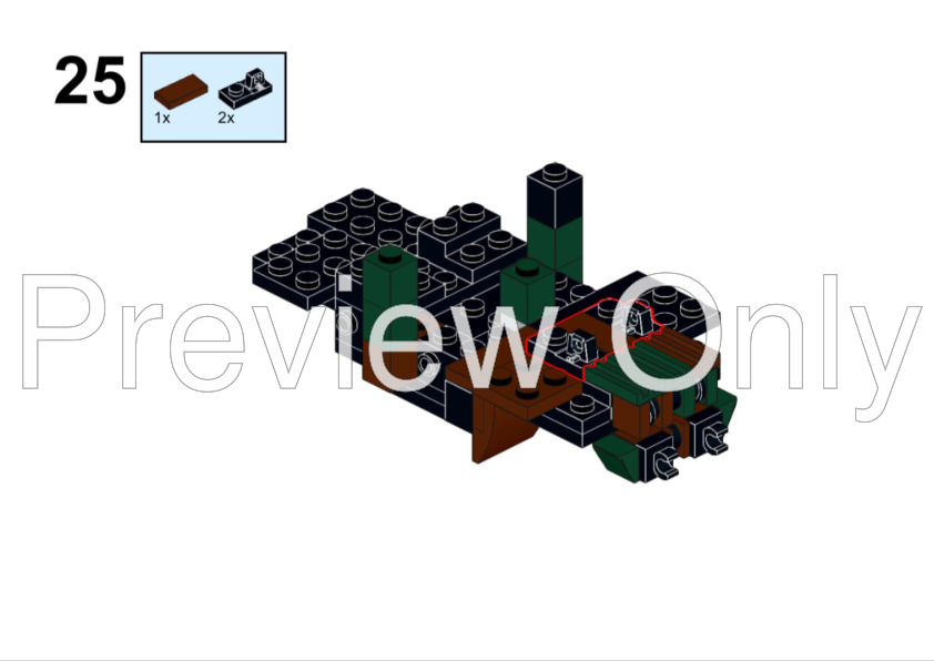 LEGO MOC M1026 HMMWV (Humvee) by 500 HEAVY | Rebrickable - Build with LEGO