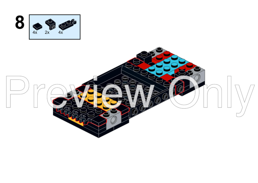 LEGO MOC Pontiac Fiero + Rocket Fiero Bundle by chuckmcknight ...