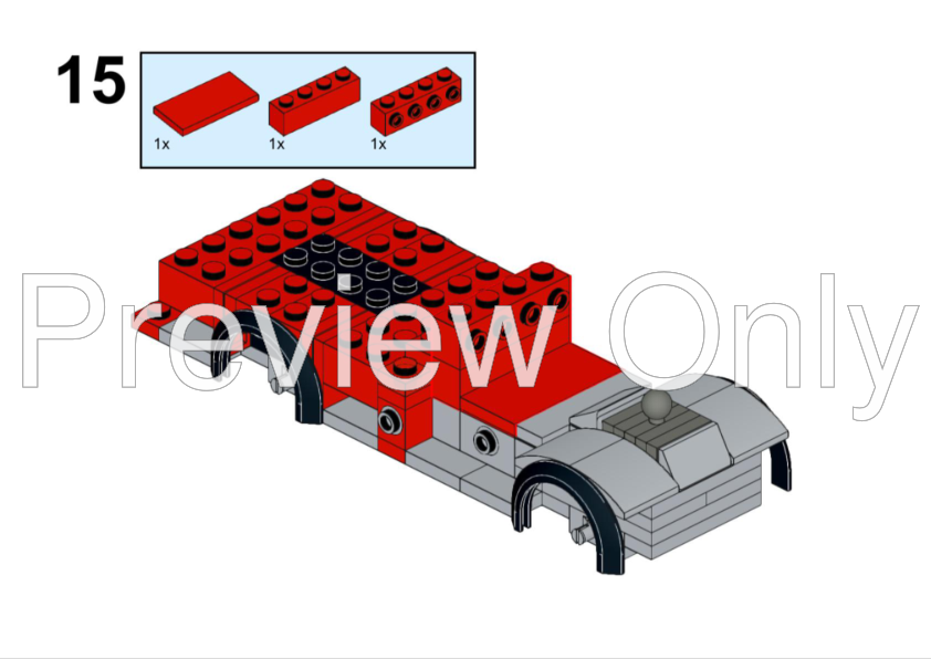 LEGO MOC American Modern Tiller by First Due Bricks | Rebrickable ...
