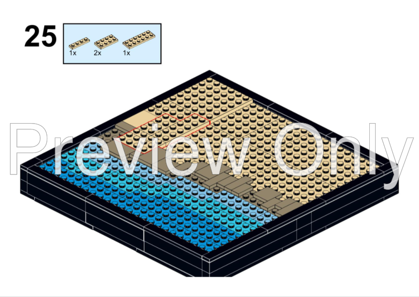 LEGO MOC Rocky tropical shore by JollyRogers8441 | Rebrickable - Build ...