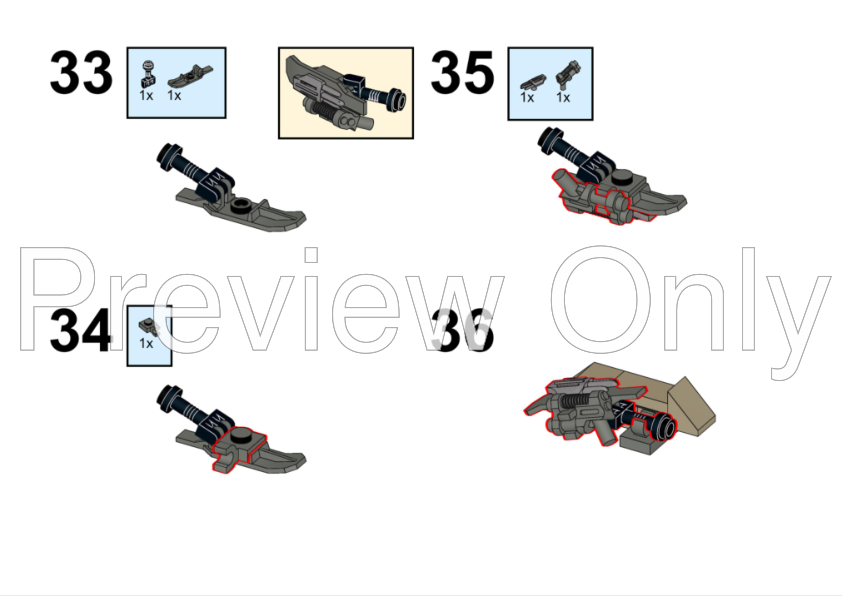 LEGO MOC mecha war dog by BroadBricks_Studio | Rebrickable - Build with ...