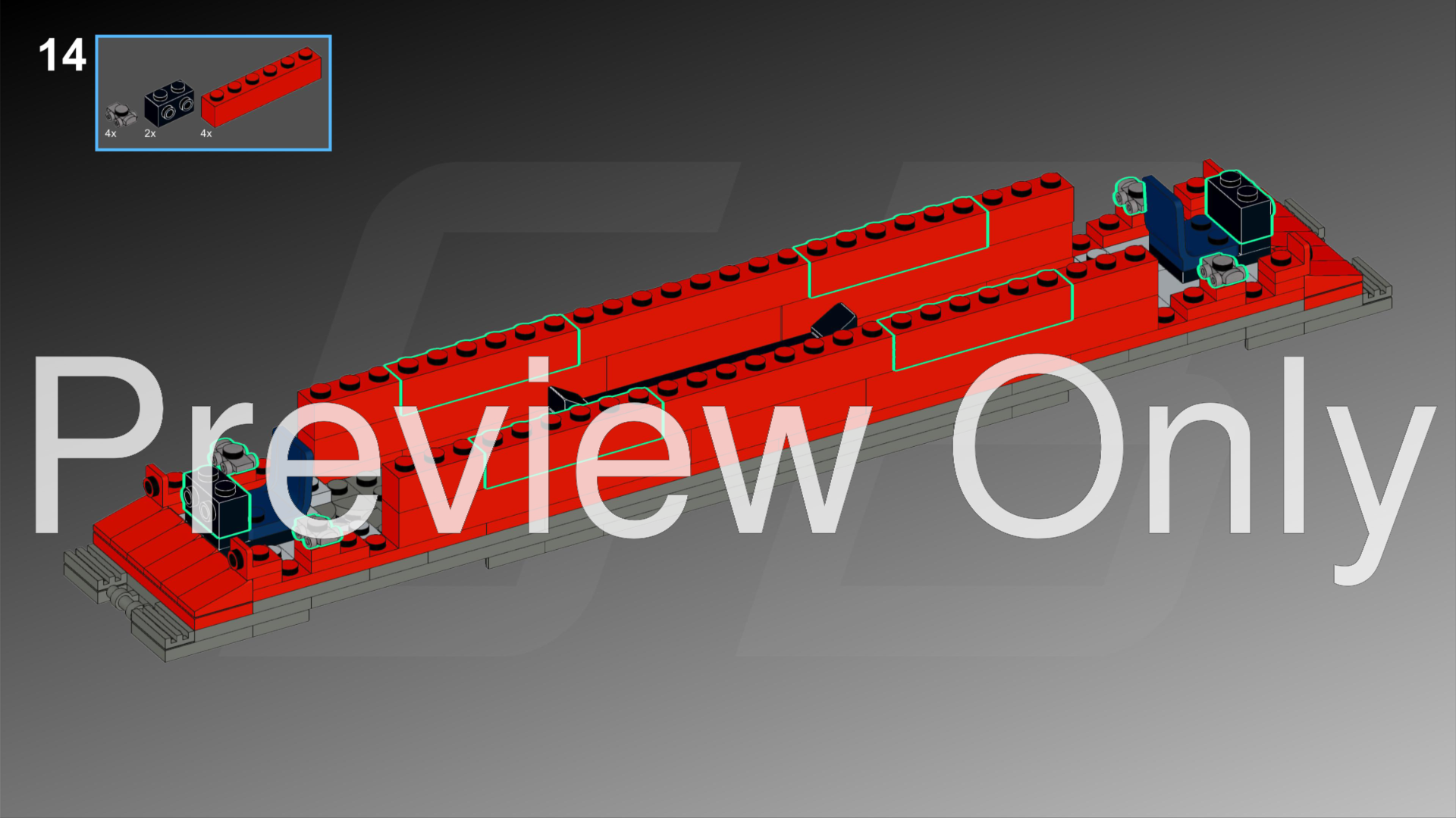 LEGO MOC DB BR-170 Siemens Vectron by NeoSephiroth | Rebrickable ...