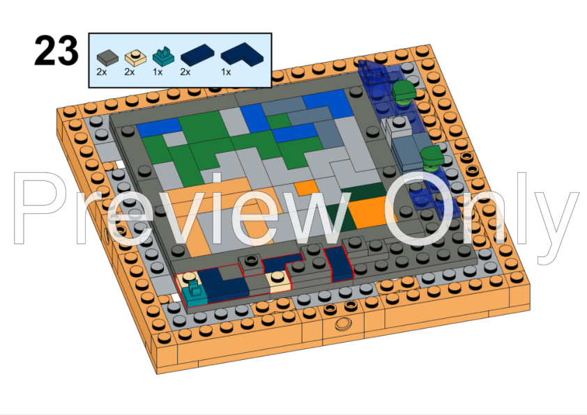 LEGO MOC-225409 Lego - The Bookshelf by Chaledy | Rebrickable - Build ...