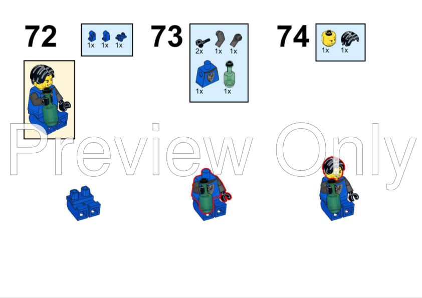 LEGO MOC Watch (out) tower by valsir | Rebrickable - Build with LEGO