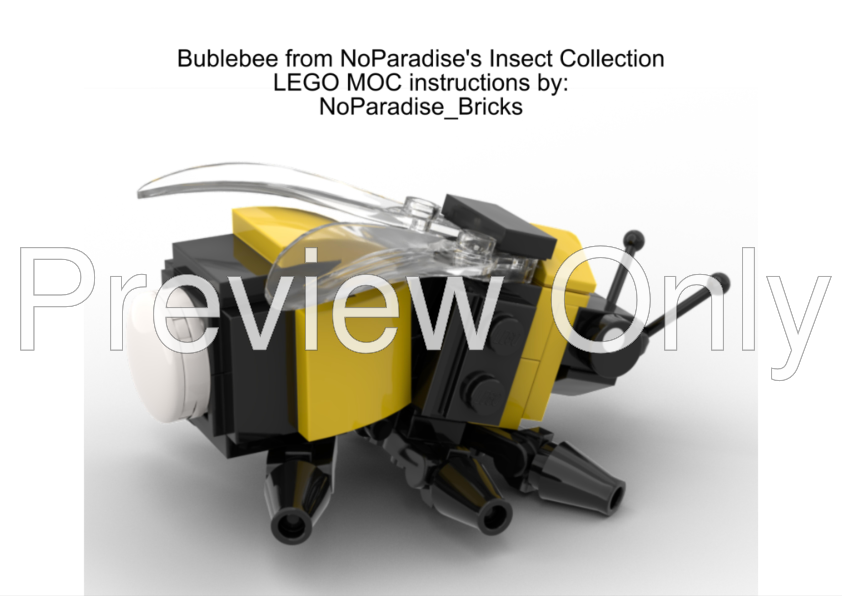 LEGO MOC Insect Collection by NoParadise_Bricks | Rebrickable - Build ...