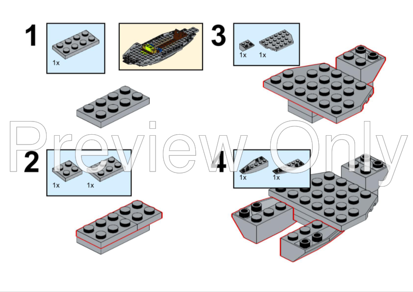 LEGO MOC N-X Police Cruiser by Professor_Mor | Rebrickable - Build with ...