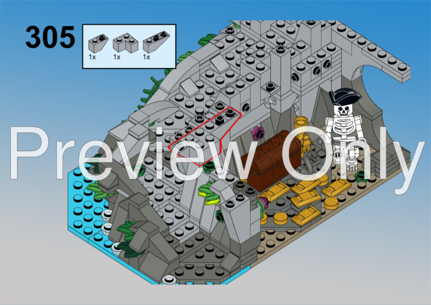 LEGO MOC TAPU ISLAND by Marooned_Marin | Rebrickable - Build with LEGO