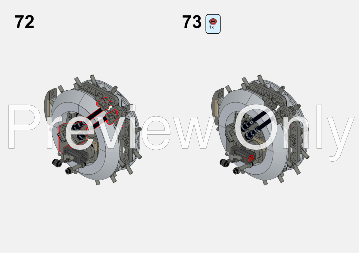 LEGO MOC Cyborg Chase by Jannin Bricks | Rebrickable - Build with LEGO