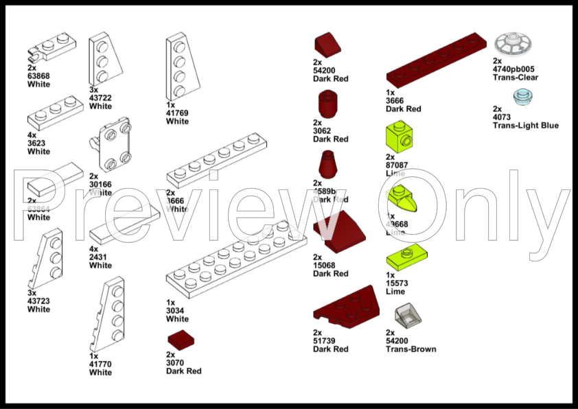 LEGO MOC LAAT Gunship by PierreMiniBricks | Rebrickable - Build with LEGO