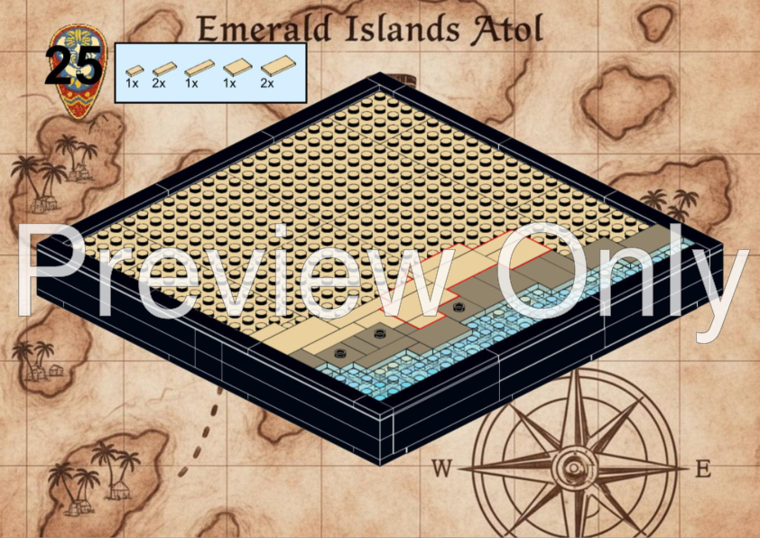 LEGO MOC 🐚 SHELL GATHERER - Island Woman's Daily Life | Modular Island ...