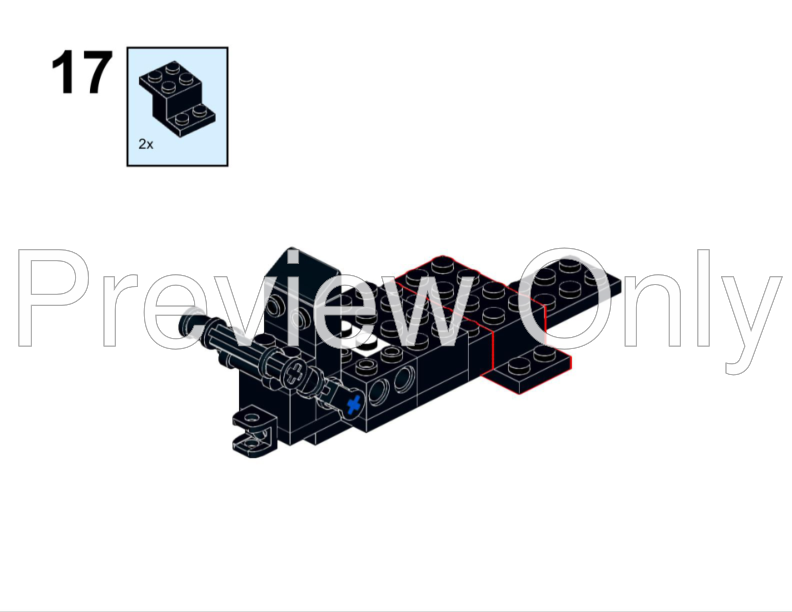 LEGO MOC-226372 Case IH 245 Magnum Tractor by EricvanGaal | Rebrickable ...