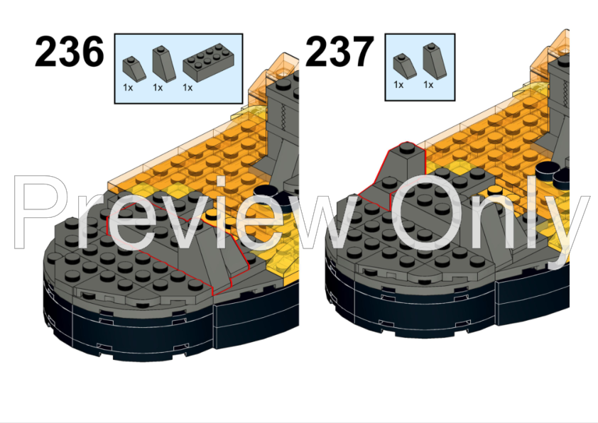 LEGO MOC-226536 The Fires of Mount Doom by rebelnili | Rebrickable ...