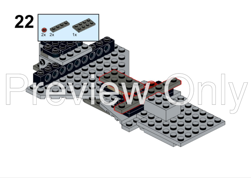 LEGO MOC-226578 "Defender - Class Light Corvette" 75362 alternative ...