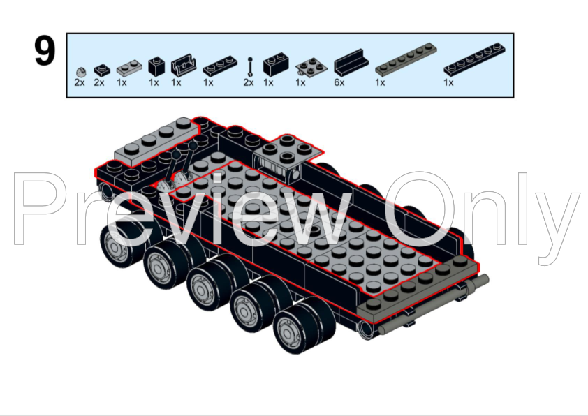 LEGO MOC-226606 M113 ACAV by HMMWVmocs | Rebrickable - Build with LEGO