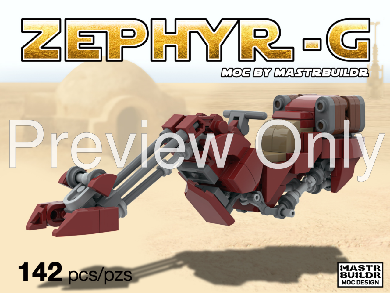 LEGO MOC Zephyr-G by mastrbuildr | Rebrickable - Build with LEGO