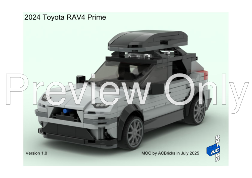 LEGO MOC-226828 2024 Toyota RAV4 Prime by ac-bricks | Rebrickable ...
