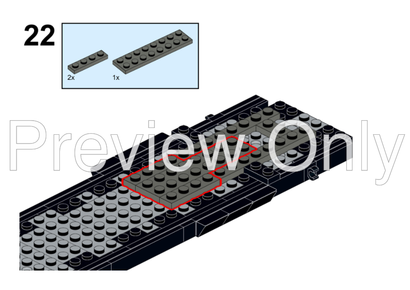 LEGO MOC Bay Window Caboose - Black Livery by xTHybrid108 | Rebrickable ...