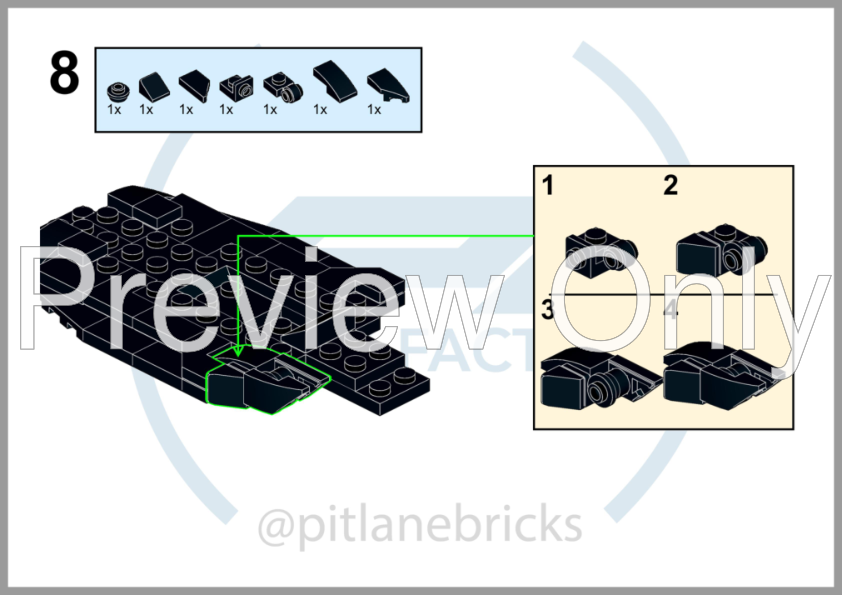 LEGO MOC-226936 F1 Haas VF-25 Canada by Pit Lane Bricks Factory ...