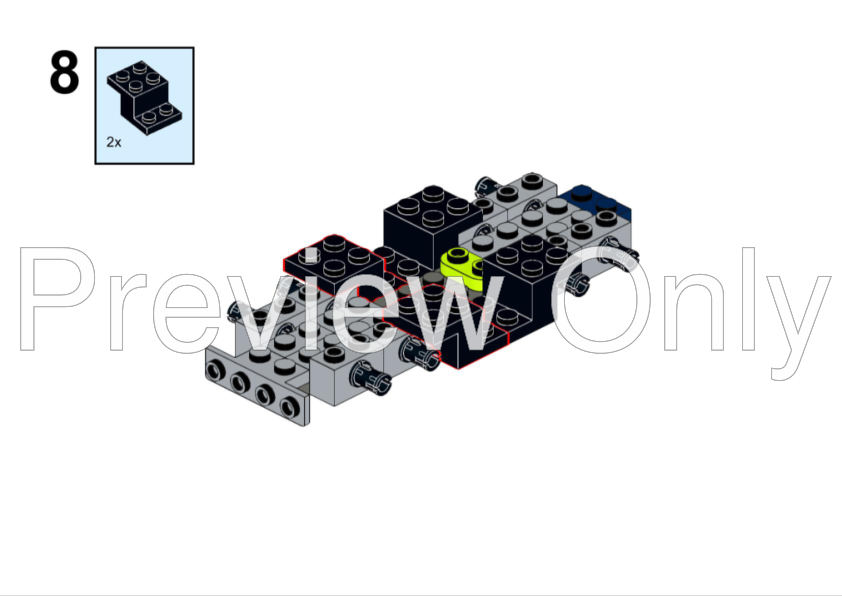LEGO MOC-226966 60402-4 Bigfoot by n2brick | Rebrickable - Build with LEGO