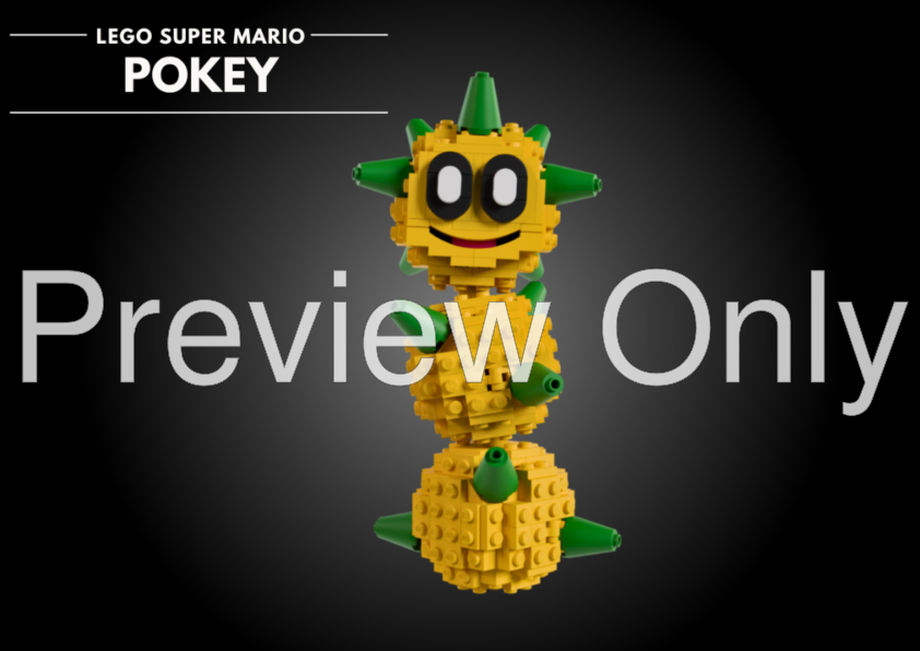 LEGO MOC Pokey by KraftyKoopa | Rebrickable - Build with LEGO