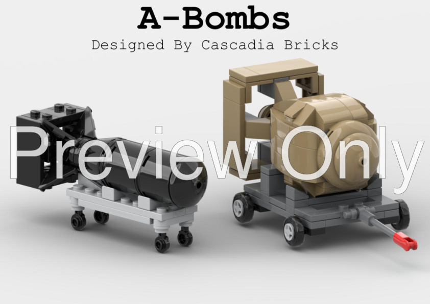 LEGO MOC A-Bombs by Cascadia Bricks | Rebrickable - Build with LEGO