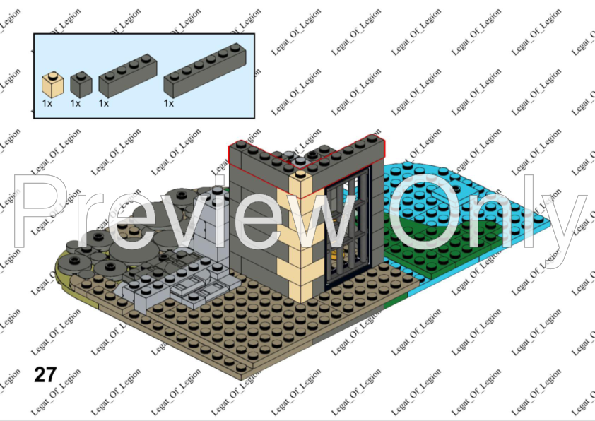 LEGO MOC Boar Lord`s Castle by Legat_Of_Legion | Rebrickable - Build ...