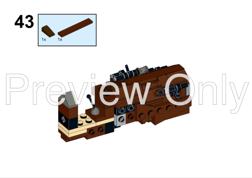 LEGO MOC WW1 Fighter Royal Aircraft British S.E.5a by Wing Structural ...