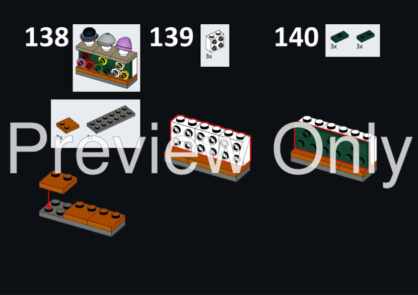 LEGO MOC-227308 Fish&Chips and Haberdashery - 10350 Tudor Corner ...
