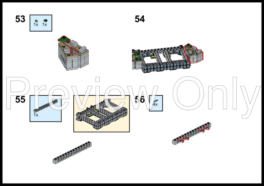 LEGO MOC JW Mosasaurus Feeding by DiggingBison | Rebrickable - Build ...