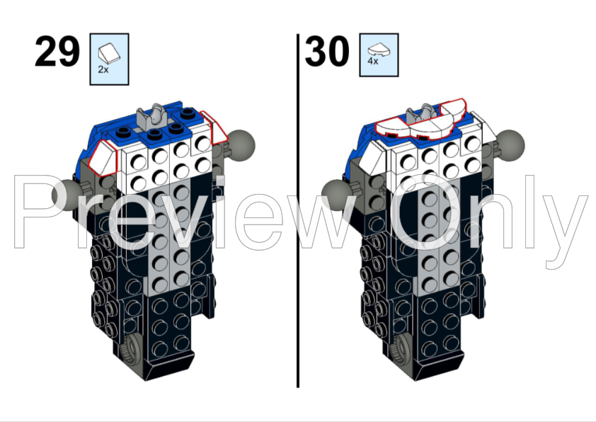 LEGO MOC-227473 Ice Planet Action Figure by gabizon | Rebrickable ...