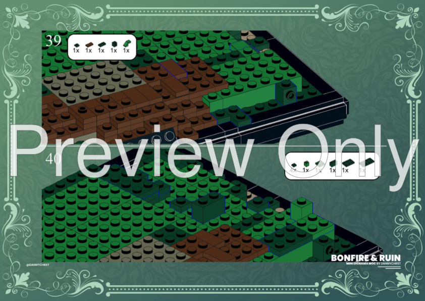 LEGO MOC BONFIRE & RUIN - MEDIEVAL MINI DIORAMA MOC by dannychrst ...