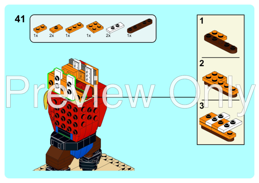 LEGO MOC-227503 Yosemite Sam by Timofey_Tkachev | Rebrickable - Build ...