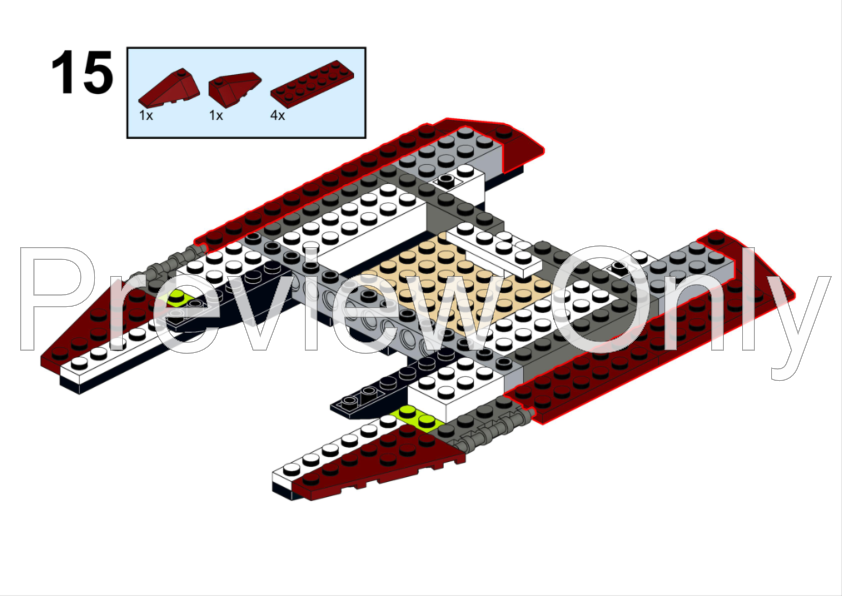 LEGO MOC Republic Fighter Tank Moc Build 75342 set by Wizard_Lizard ...