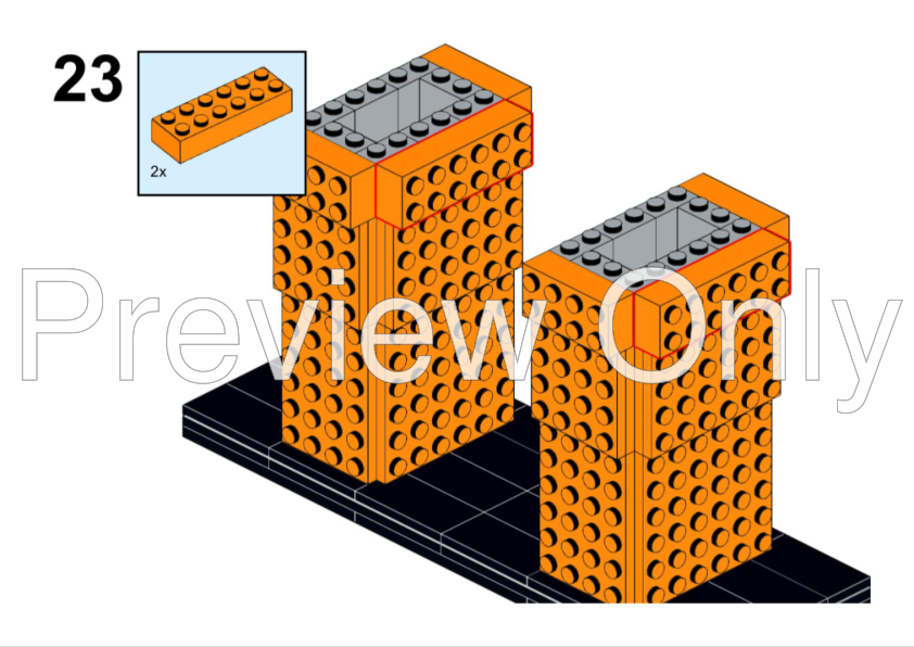 LEGO MOC-227526 Coco Marigold Bridge by ArnoMessi | Rebrickable - Build ...