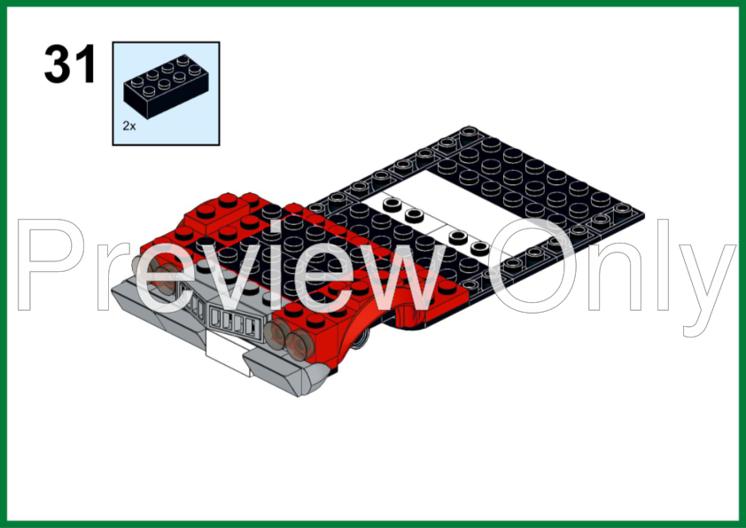 LEGO MOC Old-style limousine by Vitszy | Rebrickable - Build with LEGO