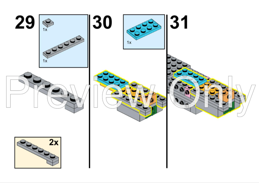LEGO MOC P-51D Mustang by BespokeLegoDesigns | Rebrickable - Build with ...