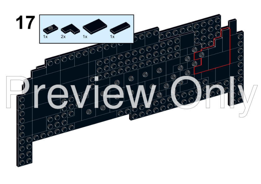 LEGO MOC-227666 Brick-Built F1® Logo (Perfect for the F1® Collectible ...