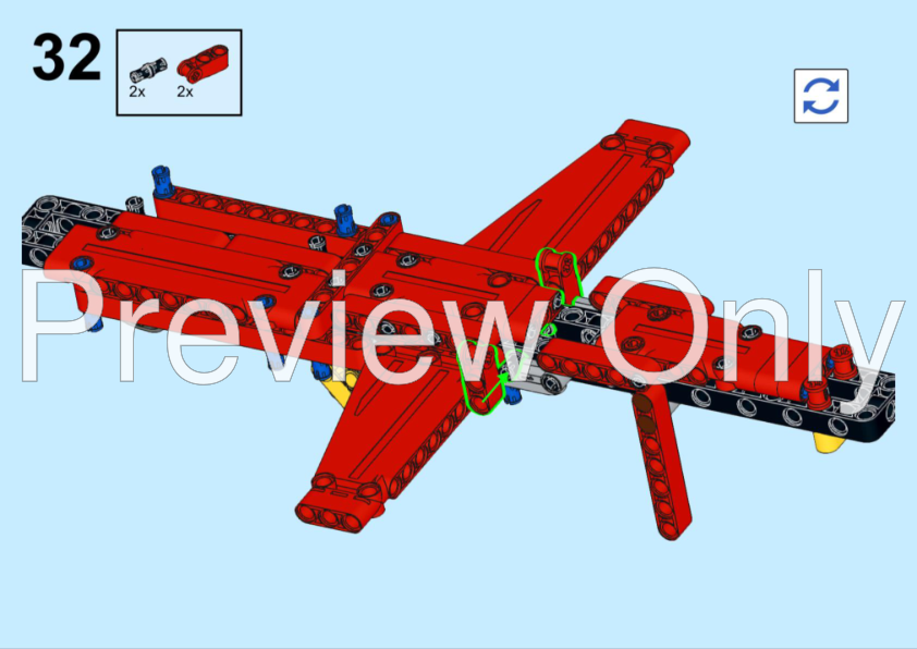LEGO MOC-227731 Piper PA-32 by Mike_the_Brickanic | Rebrickable - Build ...