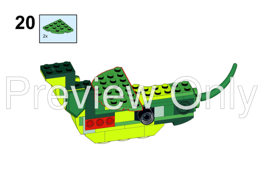 LEGO MOC 31161 Acklay by DS3D | Rebrickable - Build with LEGO