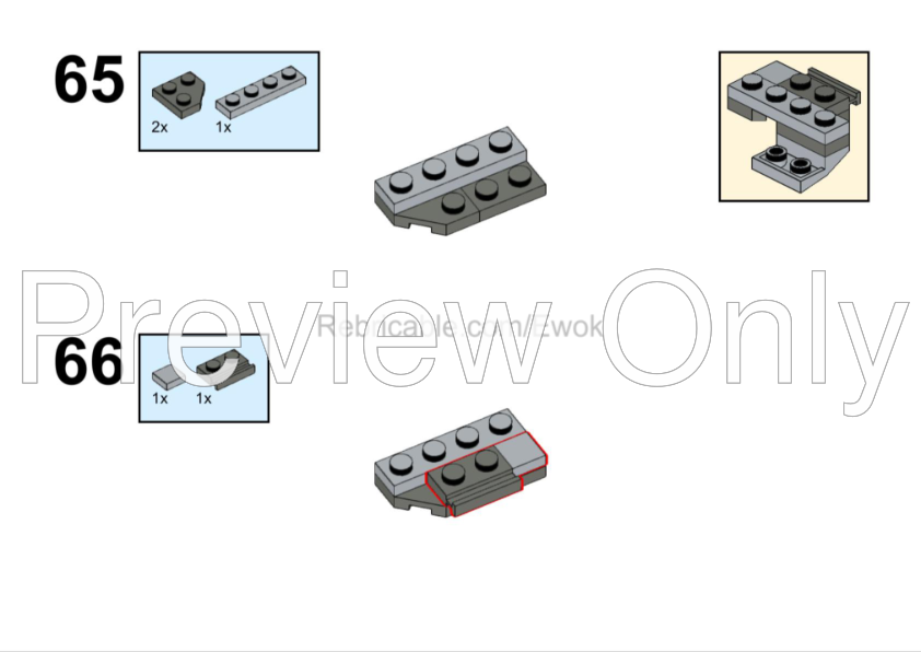 LEGO MOC 75375 Milenium Falcon alternate builds 4 pack - bundle #1 by ...