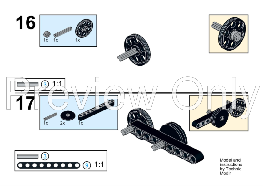 LEGO MOC John Deere 8300 Grain Drill - LS by TechnicModlr | Rebrickable ...