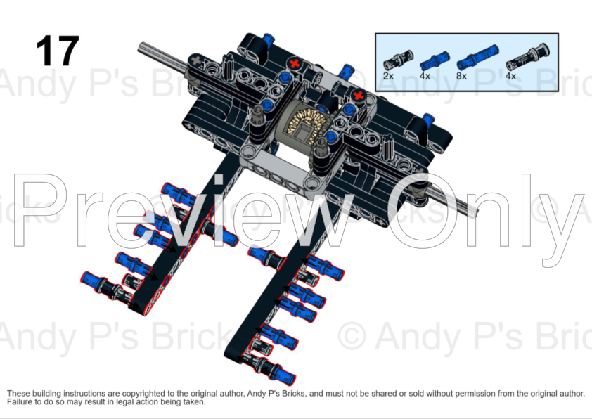 LEGO MOC Technic Inter Europol LMP2 Oreca 07 Racing Car by Andy Ps ...